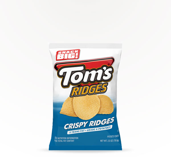Tom's – Crispy Ridges Potato Chips Delivered Near You | Saucey