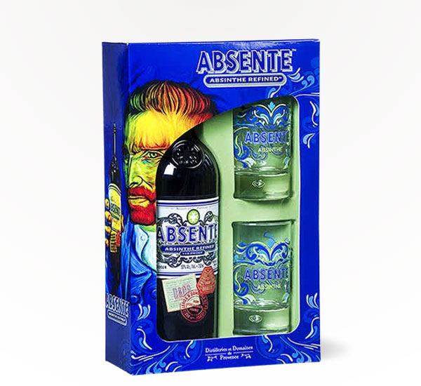 Absinthe Bottle With Van Gogh On It