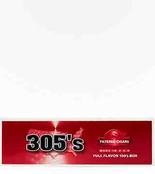 305's Filtered Cigars – Full Flavor 100's Delivered Near You | Saucey