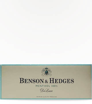 Benson and Hedges DeLuxe Menthol 100's Delivered Near You | Saucey