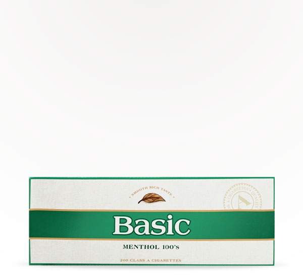 Basic – Menthol Gold 100's Delivered Near You | Saucey
