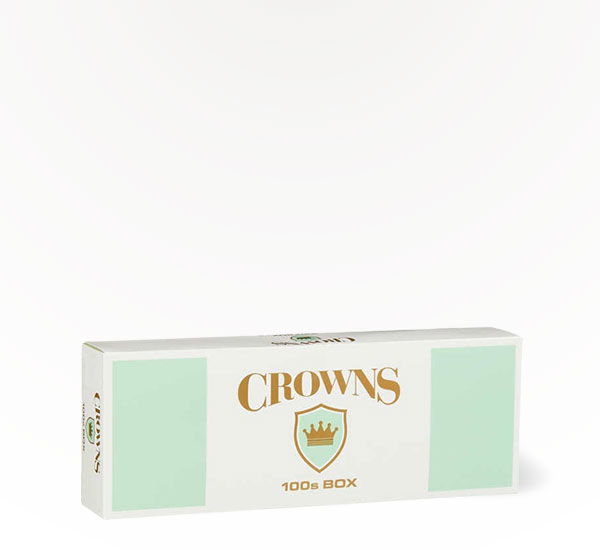 Crowns – Light Green Menthol 100's Delivered Near You | Saucey