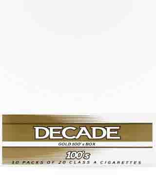 Decade – Gold 100's Delivered Near You | Saucey