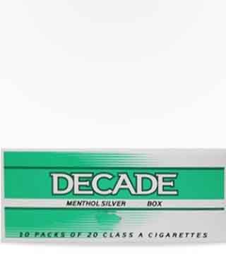 Decade – Menthol Silver Delivered Near You | Saucey
