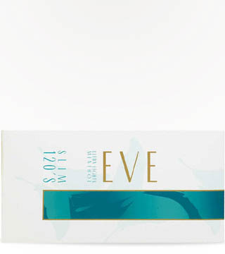 Eve Menthol Turquoise Slim 100's Delivered Near You | Saucey