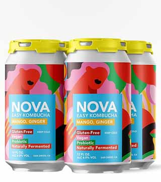 Nova – Easy Kombucha Mango Ginger Delivered Near You | Saucey