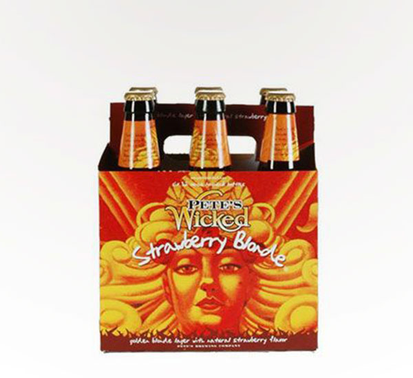 Pete's Wicked Strawberry Blonde Ale – Blonde Ale Light Hybrid Beer ...