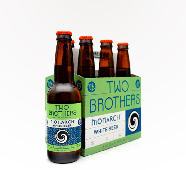 Two Brothers Brewing – Monarch White Beer Delivered Near You | Saucey