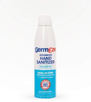 GermEze – Continuous Spray Hand Sanitizer Delivered Near You | Saucey