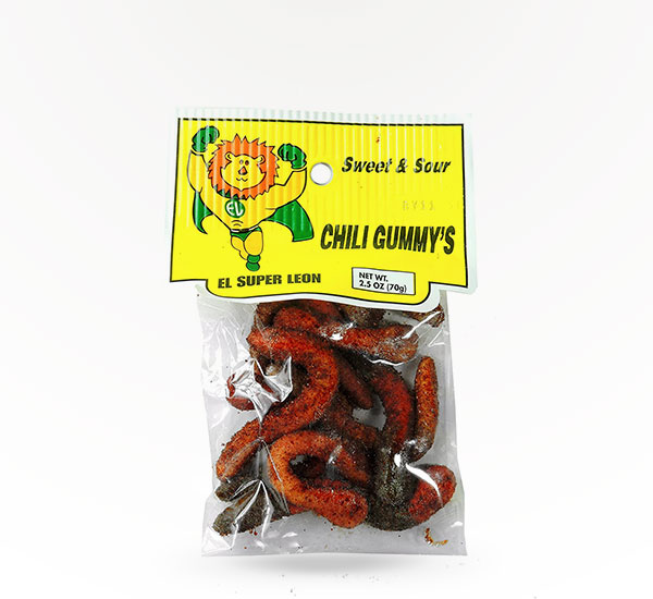 El Super Leon – Sweet and Sour Chili Gummy's Delivered Near You | Saucey