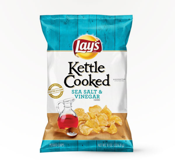 Lay's Kettle Cooked – Sea Salt and Vinegar Delivered Near You | Saucey