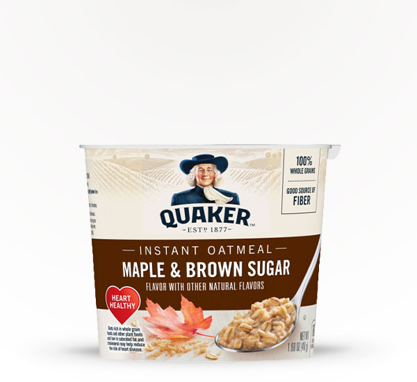 Quaker Instant Oatmeal Maple And Brown Sugar