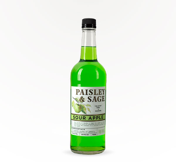 Paisley and Sage – Sour Apple Liqueur Delivered Near You | Saucey