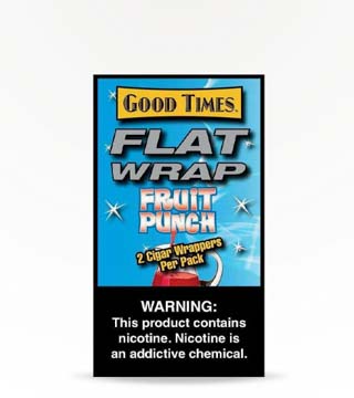 Good Times Flat Wrap – Fruit Punch Cigar Wrap Delivered Near You | Saucey