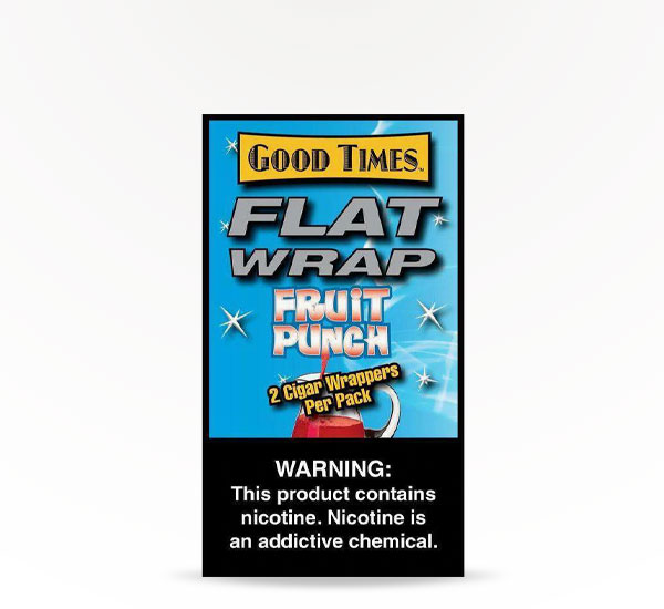 Good Times Flat Wrap – Fruit Punch Cigar Wrap Delivered Near You | Saucey