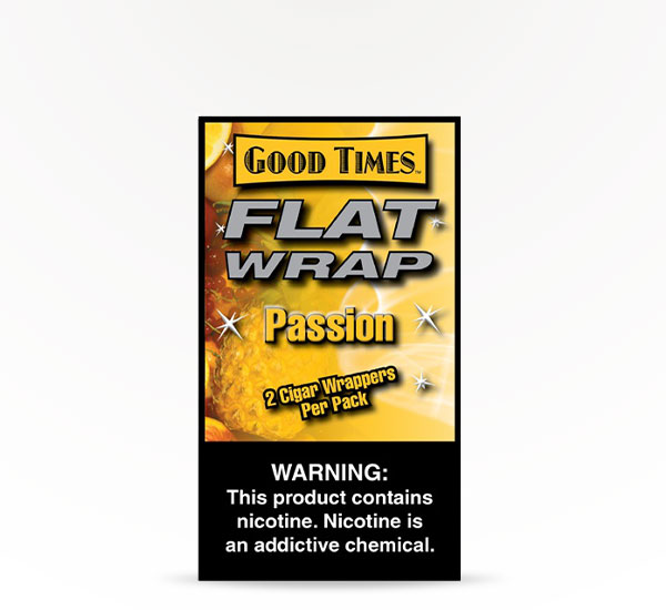 Good Times Flat Wrap – Passion Cigar Wrap Delivered Near You | Saucey