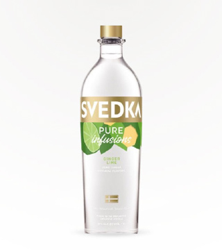 Svedka Pure Infusions – Ginger Lime Vodka Delivered Near You | Saucey